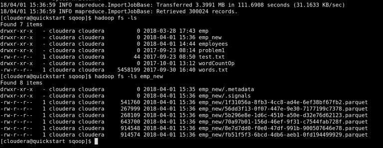 Apache Sqoop Import Relational Data To Hdfs